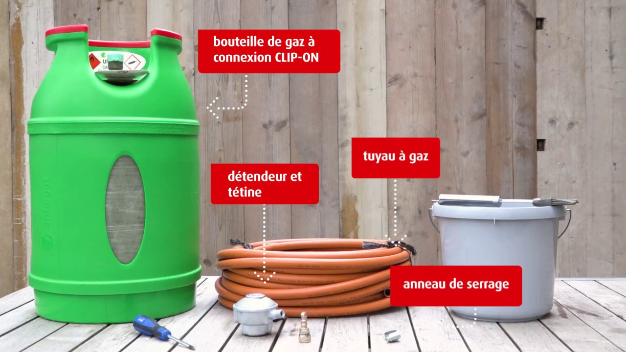 Comment connecter une bouteille de gaz? | Antargaz